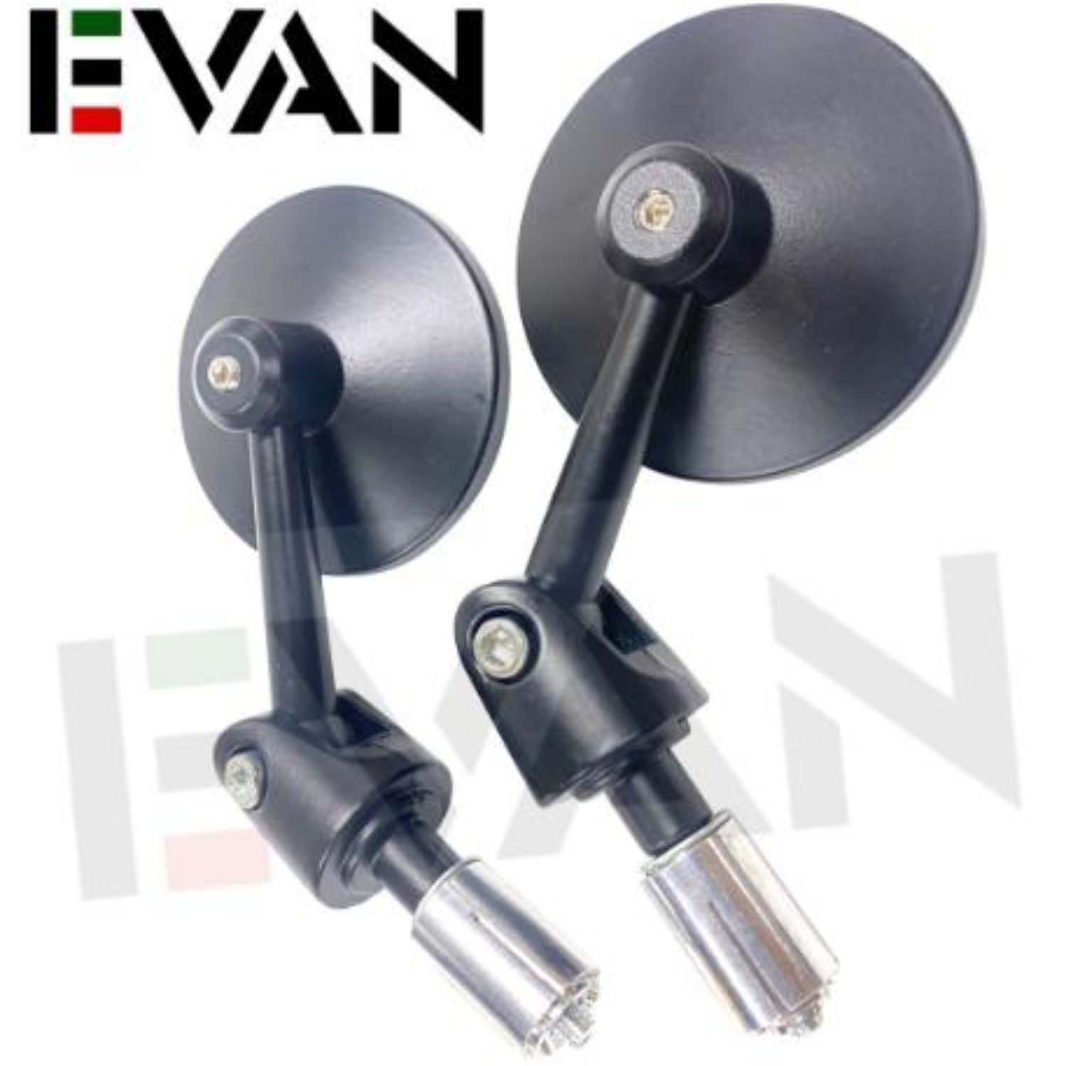 Universal CNC Adjustable Round Bar End Side Mirror for Motorcycle 5509 ...