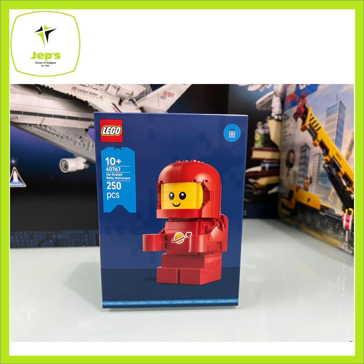 Lego 40767 Up Scaled Baby Astronaut (2025) | Shopee Malaysia