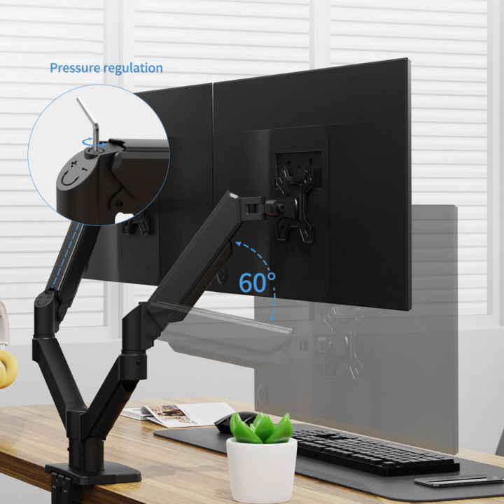 EXPOSE Monitor stand dual monitor mount for desk monitor riser portable ...