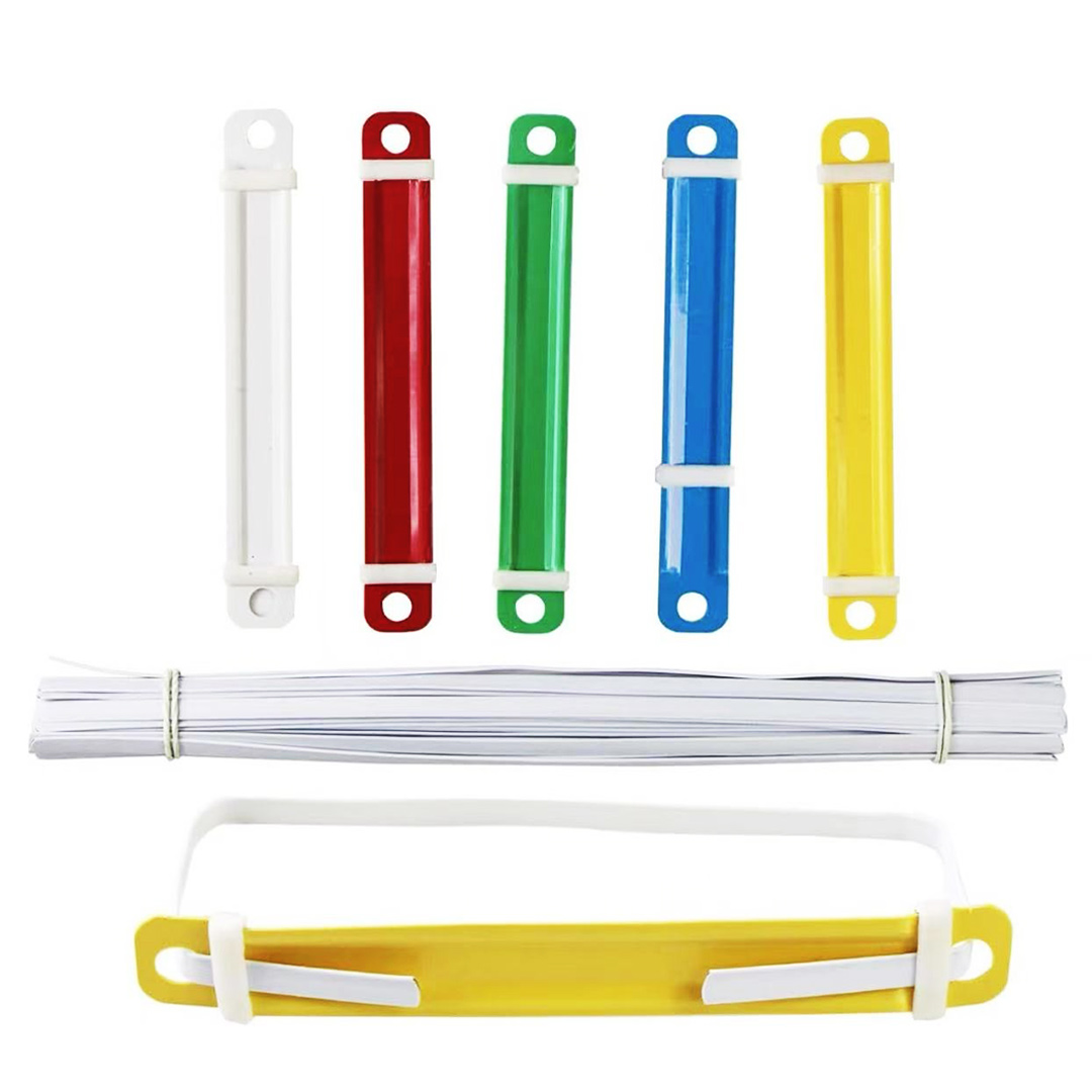 Paper Fastener 50pcs/box 7cm pagination clamp long Plastic Office ...