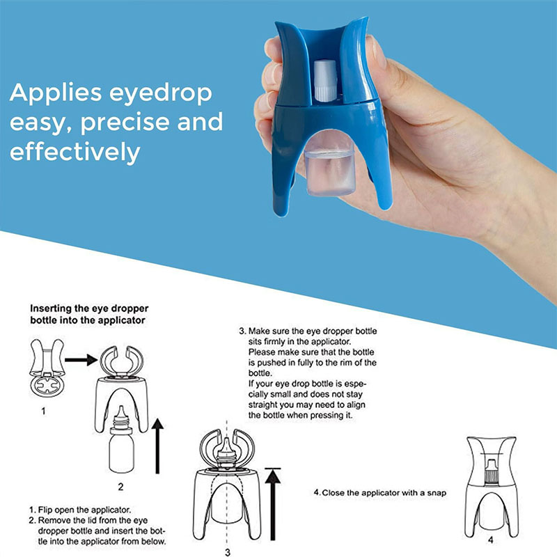 Eye Drops Bottle Helper Eye Ointments Drops Holder Device Guide Aid ...