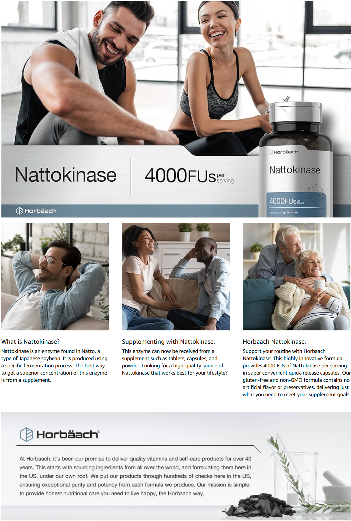 NEW Real Nattokinase Supplement 150/30 Caps Blood Flow Respiratory Gut ...