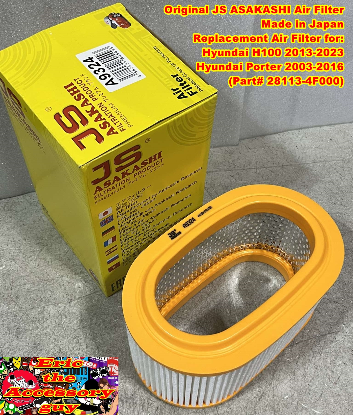 Hyundai Porter 2004-2016 models Air Filter Element | Shopee Malaysia