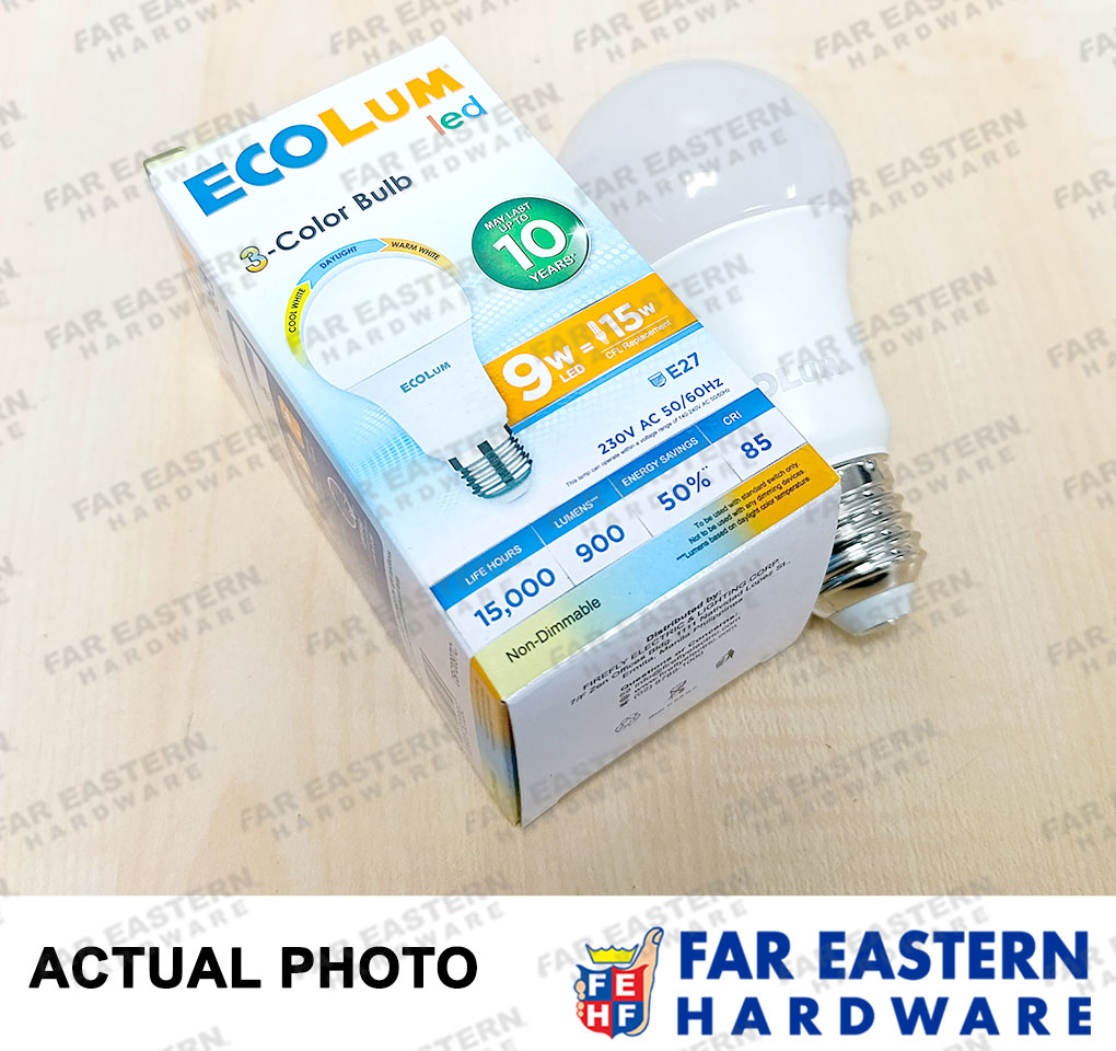 ECOLUM LED Light Bulb with Tri Color Daylight | Cool White | Warm White ...