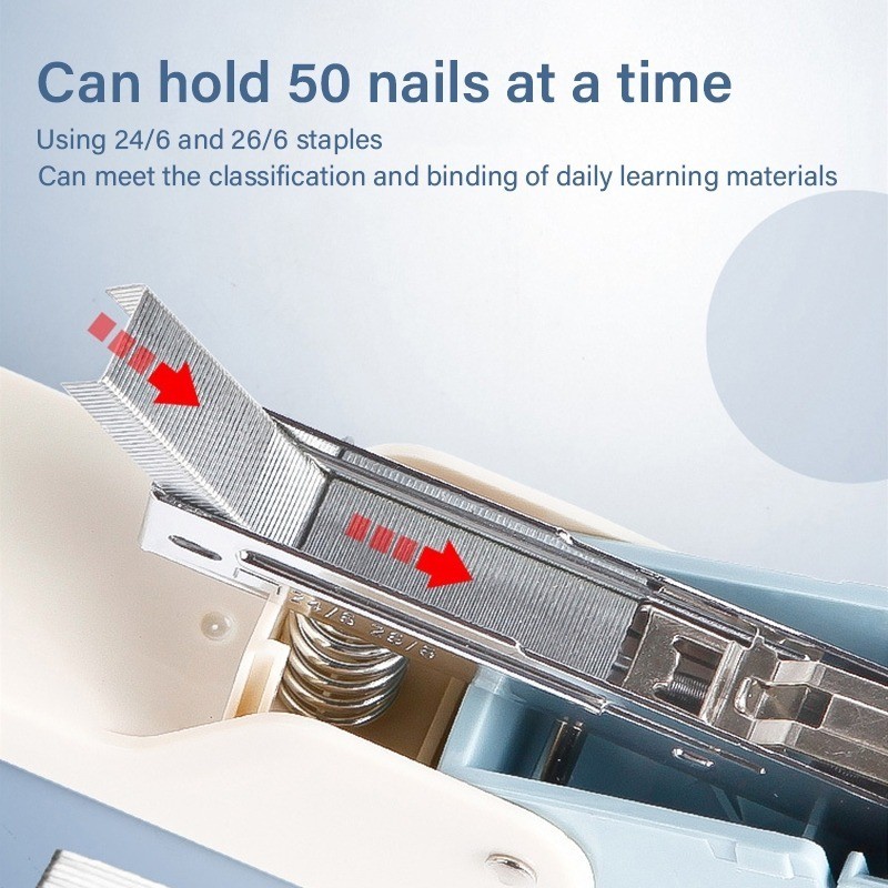 360 Rotating Stapler Rotate Metal Stapler Compatible For Any Paper Size ...