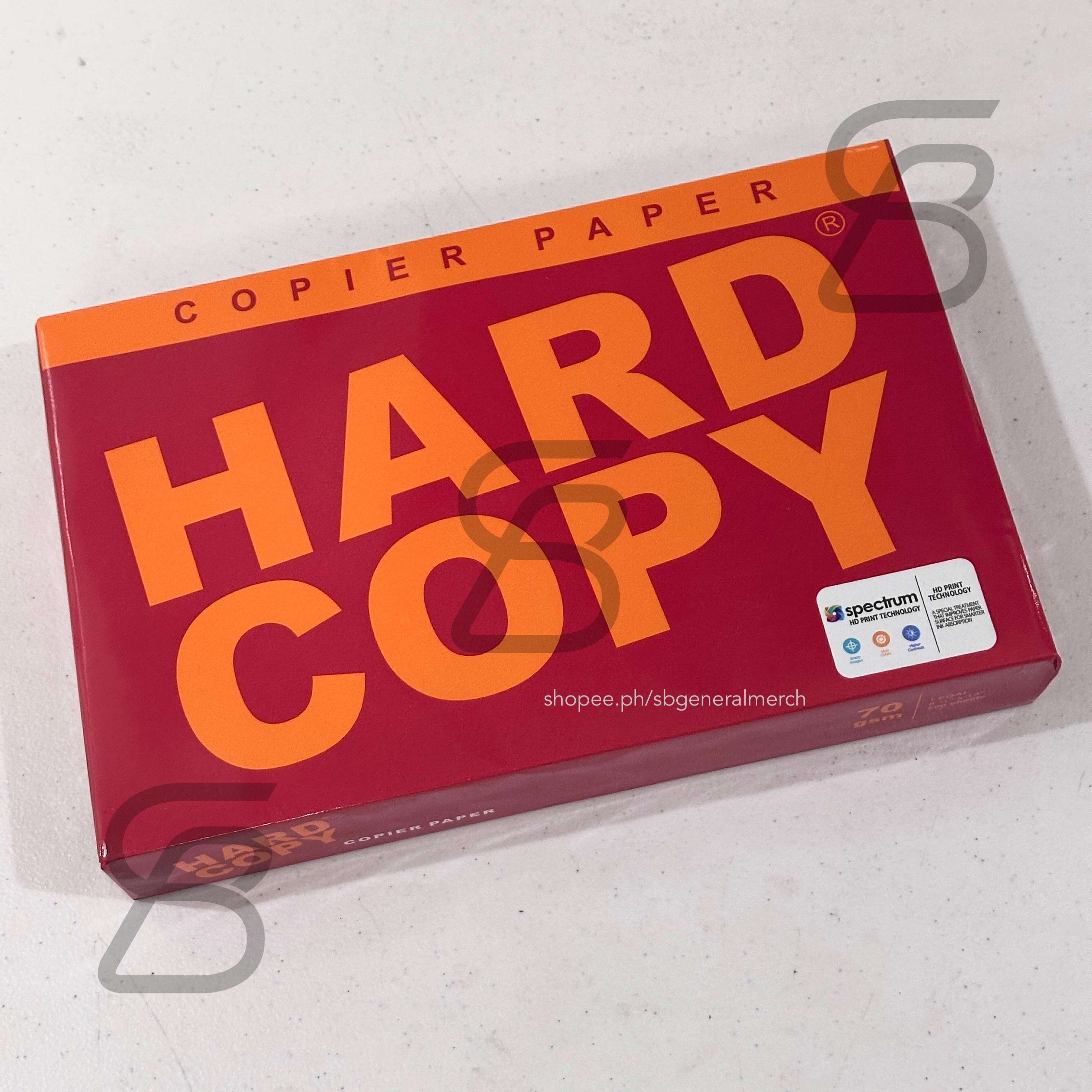 [SB] Hard Copy Bond Paper Sub 20 70gsm / Copy Paper Bondpaper (500 ...