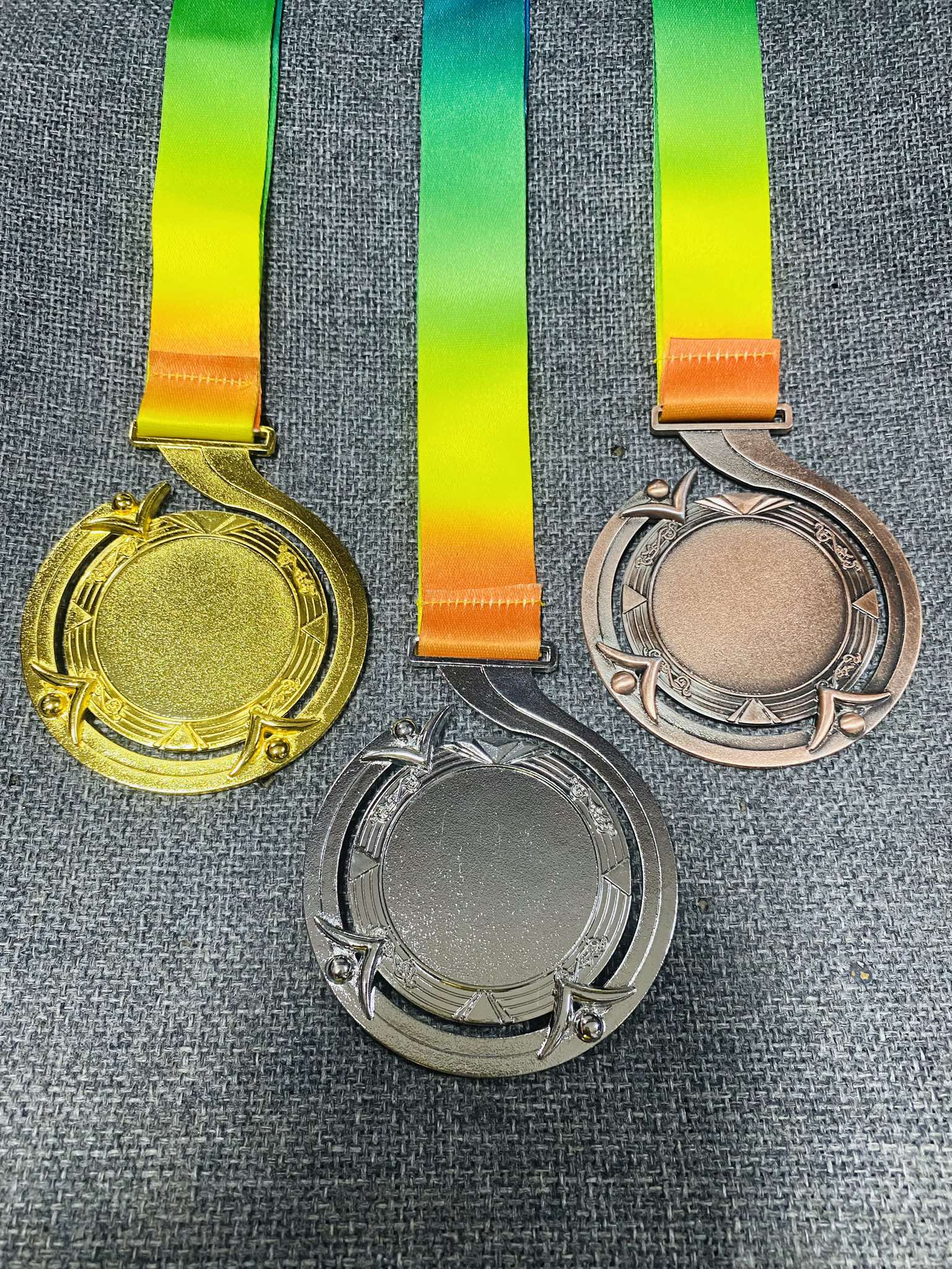 ALL OCCASIONS BLANK MEDALS PREMIUM LACE 7 CM ( KP-075 )( AVAILABLE FOR ...