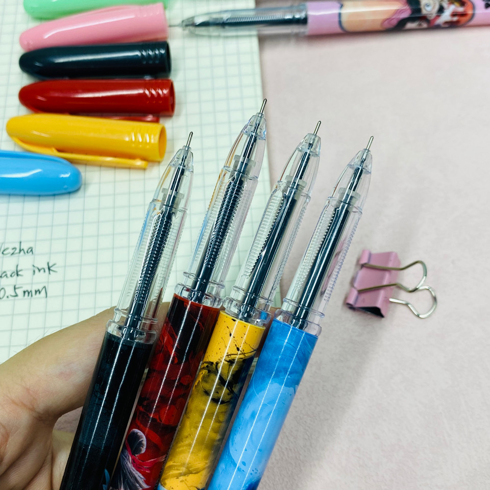 NEZHA Signpen black ink 0.5mm 12 pcs per box gel pen | Shopee Malaysia