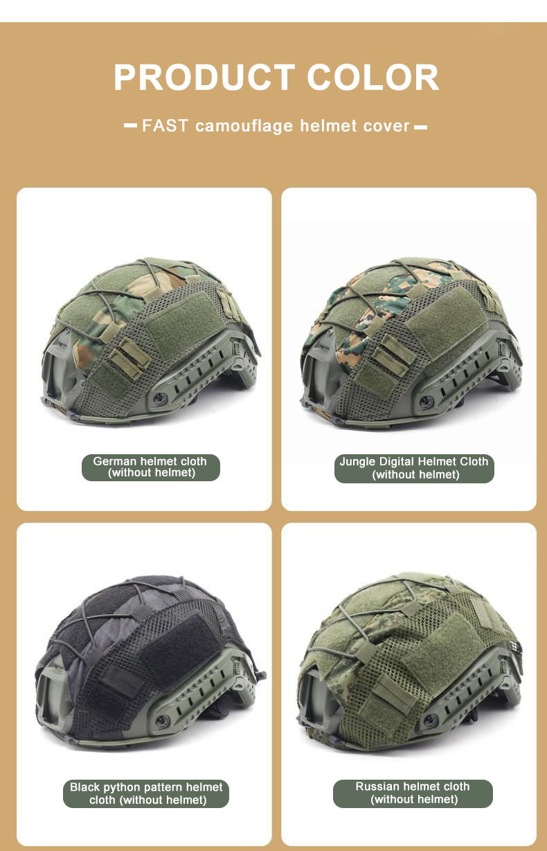 FAST SF tactical helmet multifunctional luxury helmet cover cloth ...