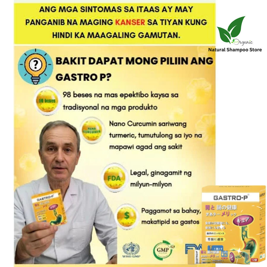 GASTRO-P Natural Remedy for Acid Reflux And Stomach Ulcers – Fast ...