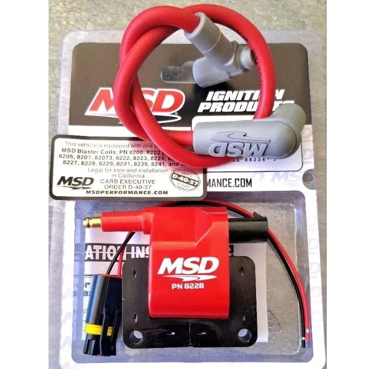 Hoba MSD E-core Racing Ignition Coil Universal Blaster Coil SparkPlug ...