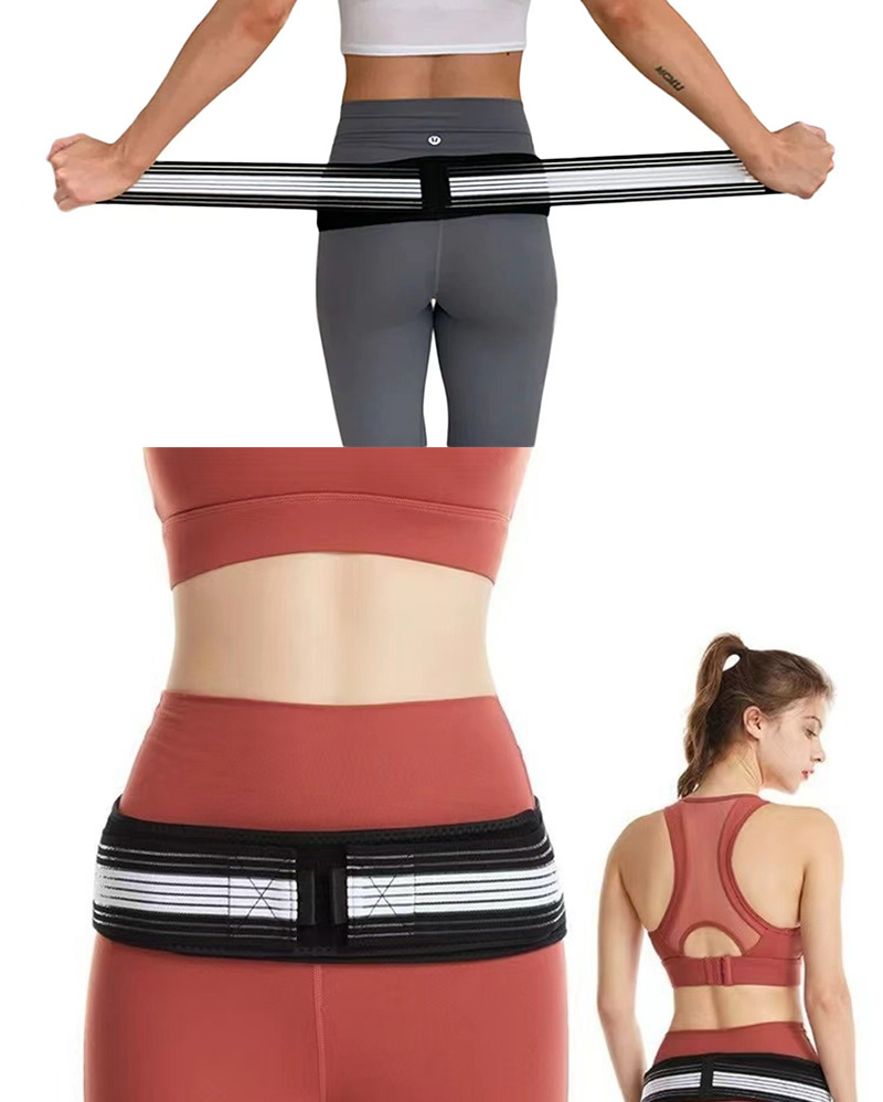 LAYOTO Sacroiliac SI Joint Hip Belt Hip Braces for Hip Pain Pelvic ...