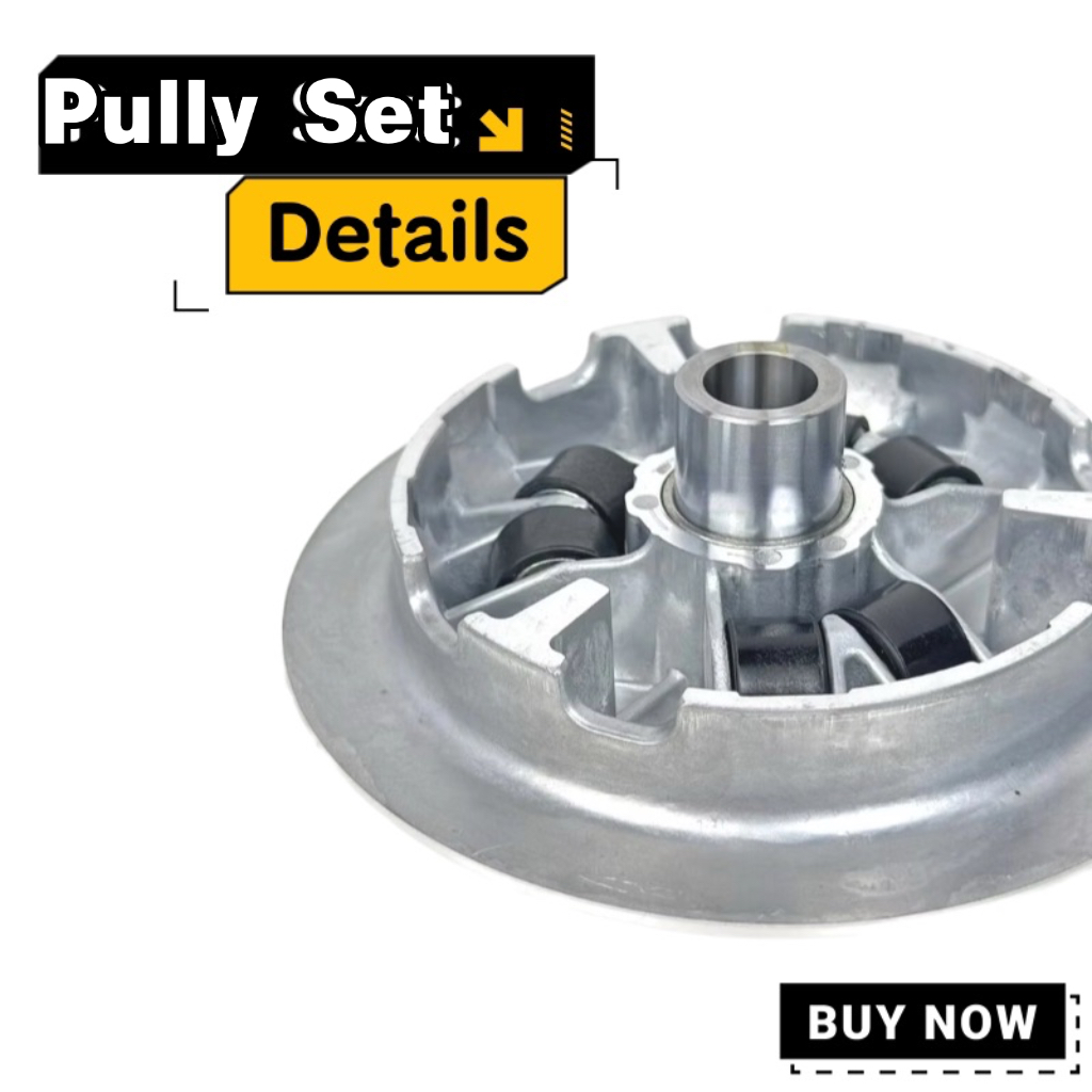 CS Motorcycle drive pulley set Mio Sporty, Gy6 125, Skydrive, Mio soul ...