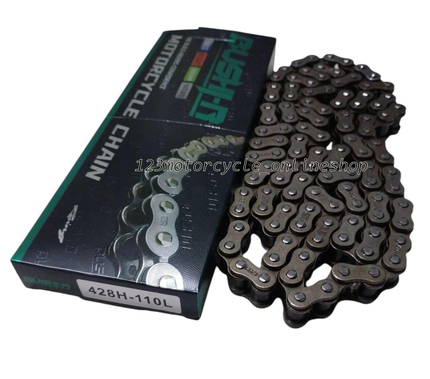 Racing chain Motorcycle 428H-110L / 428H-120L / 428H-130L | Shopee Malaysia