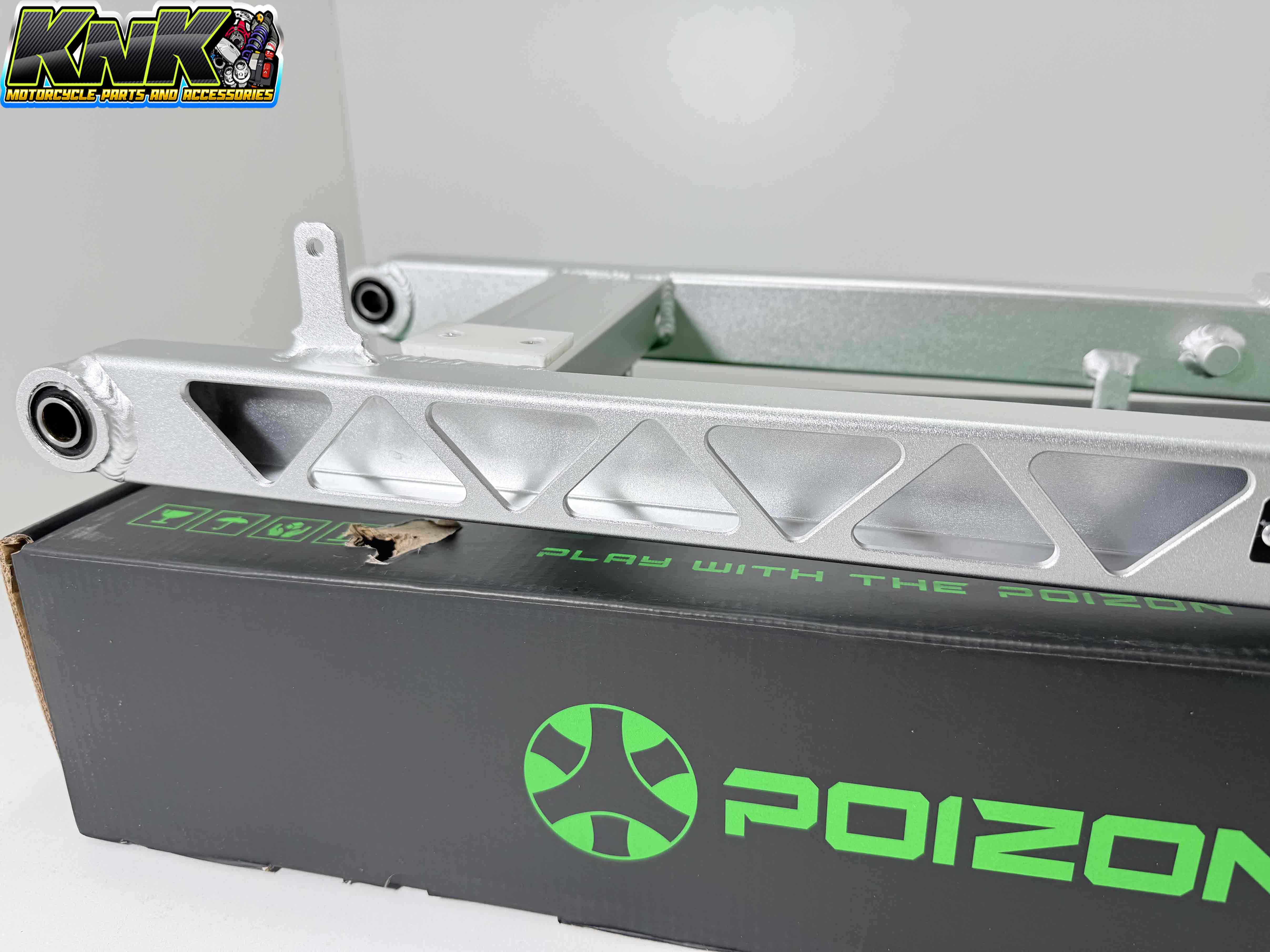 POIZON LIGHTEN SWING ARM TRIANGLE CUT FULLY ADJUSTABLE FOR WAVE125 ...