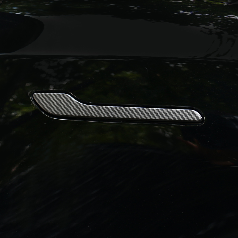 TESLA 2025 Model Y Juniper and Model 3 ABS Adhesive Carbon Fiber Door ...