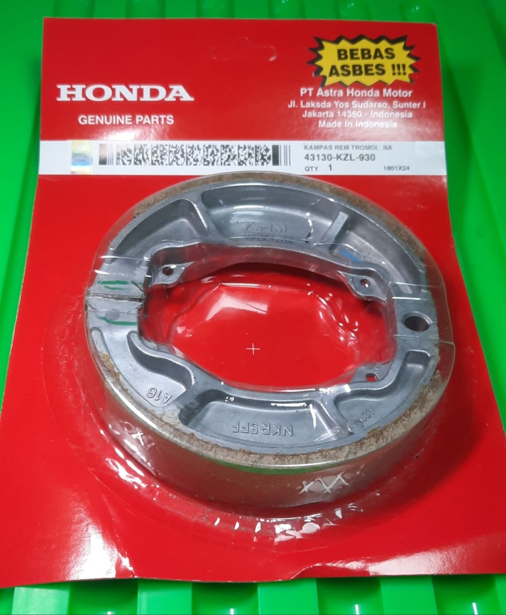 Honda Click V2 V3 125i 150i 160 CBS Brakepad Brake shoe High Quality ...