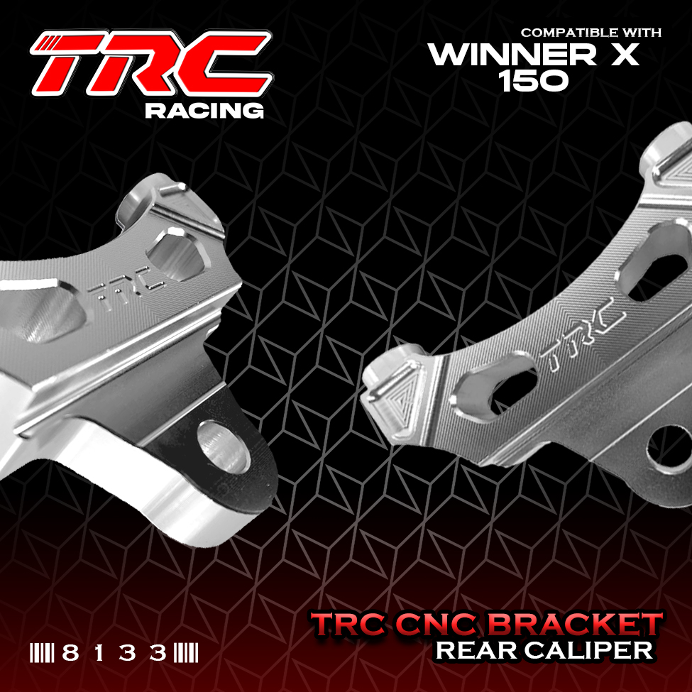 TRC Racing CNC 4 POT Radial Brake Caliper Bracket 220mm for WINNER X 150 8133 | Shopee Malaysia