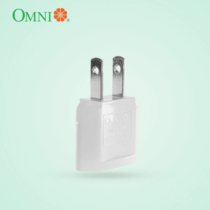 Omni Regular Adapter Socket Plug Outlet Adapter -Model WRA-001 6A-250v ...