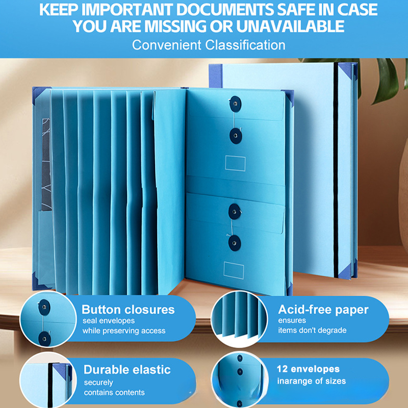 COSYPHI File Organizer Folders Expanding File Holder Document Organizer ...