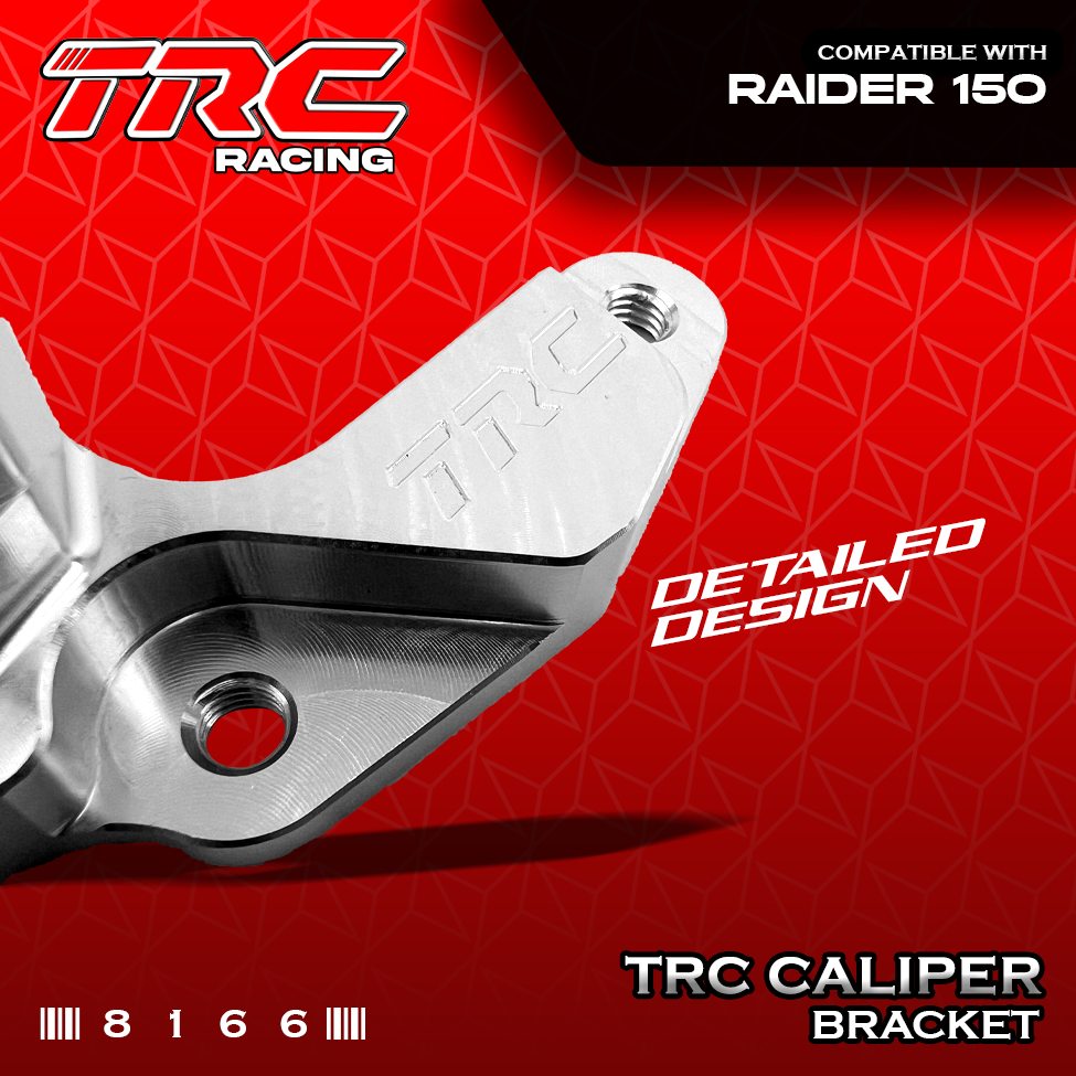 TRC RACING FRONT 4POT RADIAL CALIPER BRACKET (260MM DISC) FOR RAIDER ...