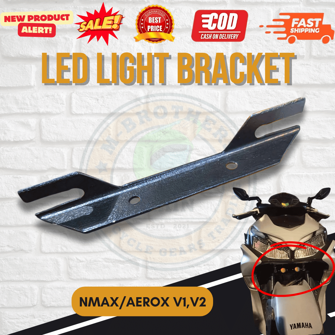 MDL - Yamaha Nmax/Aerox v1,v2 Mini Driving Light Bracket & Light ...