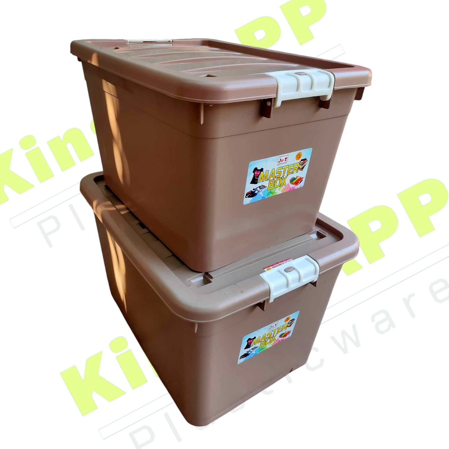 STORAGE BOX 160L &100L MOCHA STORAGE BOX J&T MASTER BOX(MAX. ORDER OF ...
