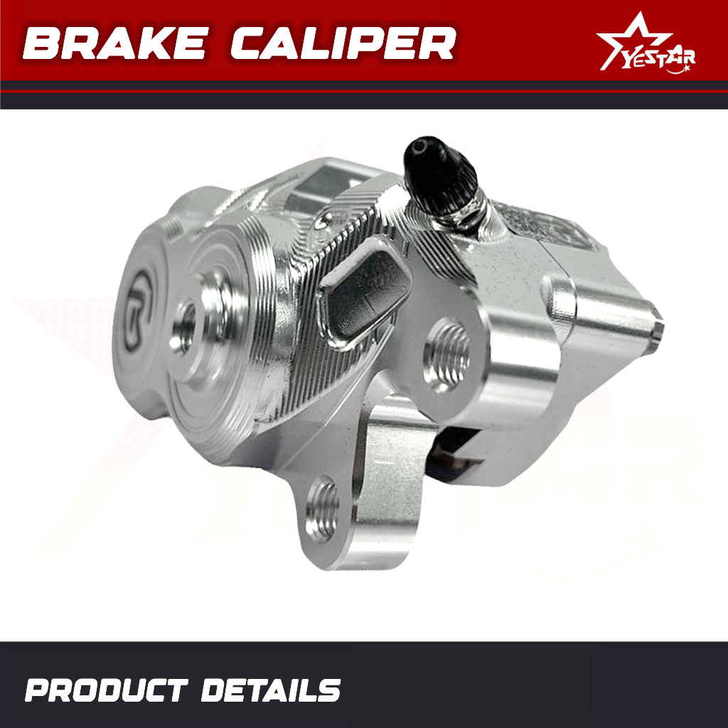 Yestar TRC Universal Brake Caliper 4 POT Axial Mounting Ceramic Pistons ...