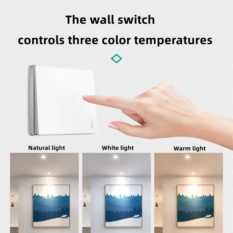 NEW Tricolor Dimming LED Ceiling Light Downlight Pin Light Recessed ...