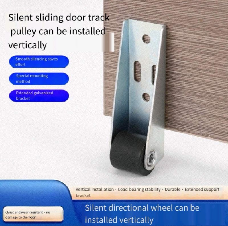 Metal Pulley Door Roller Wheel Door Support Bottom Wheel Door Drooping ...