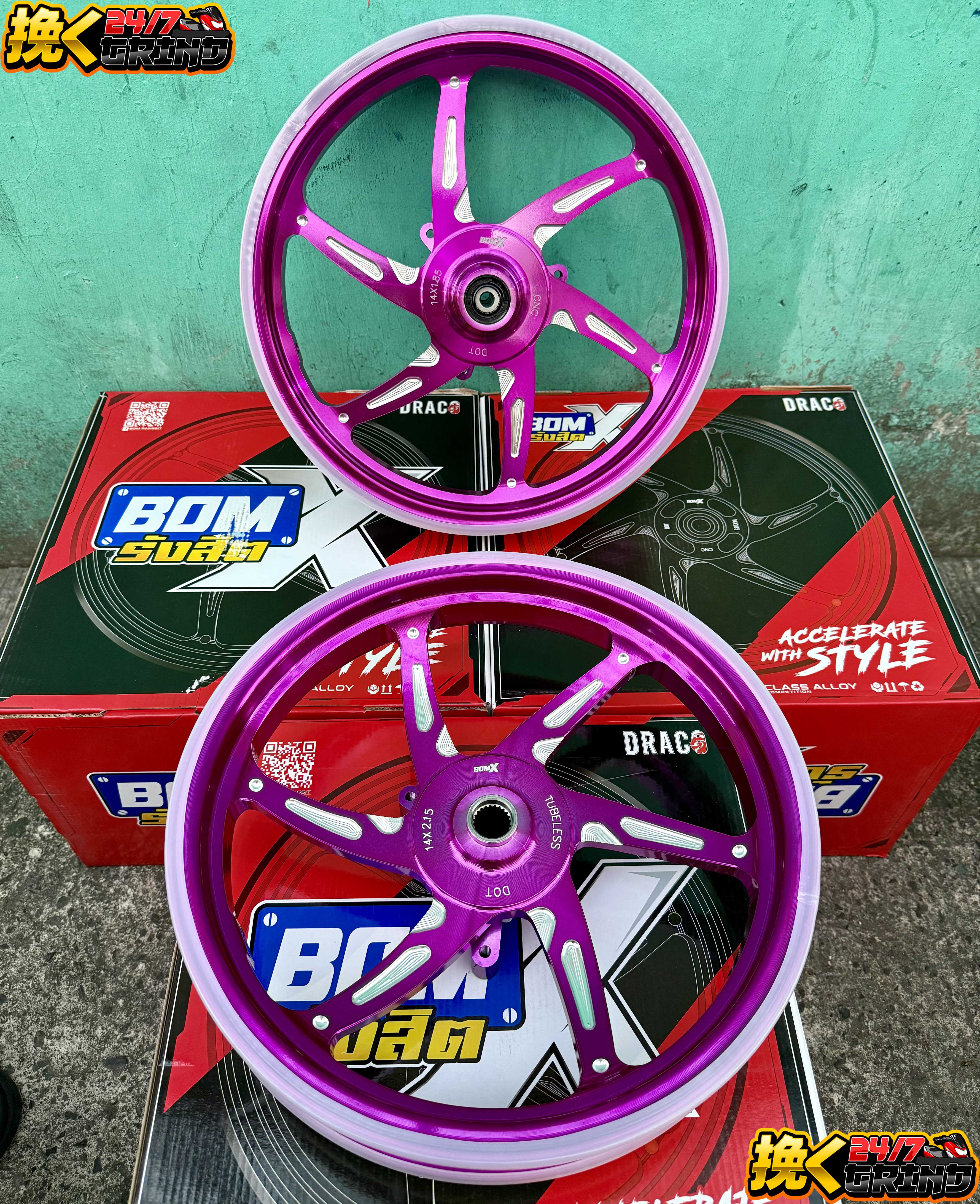 BOM RANGSIT MAGS DRACO For YAMAHA NMAX V1 / NMAX V2 14s | Shopee Malaysia