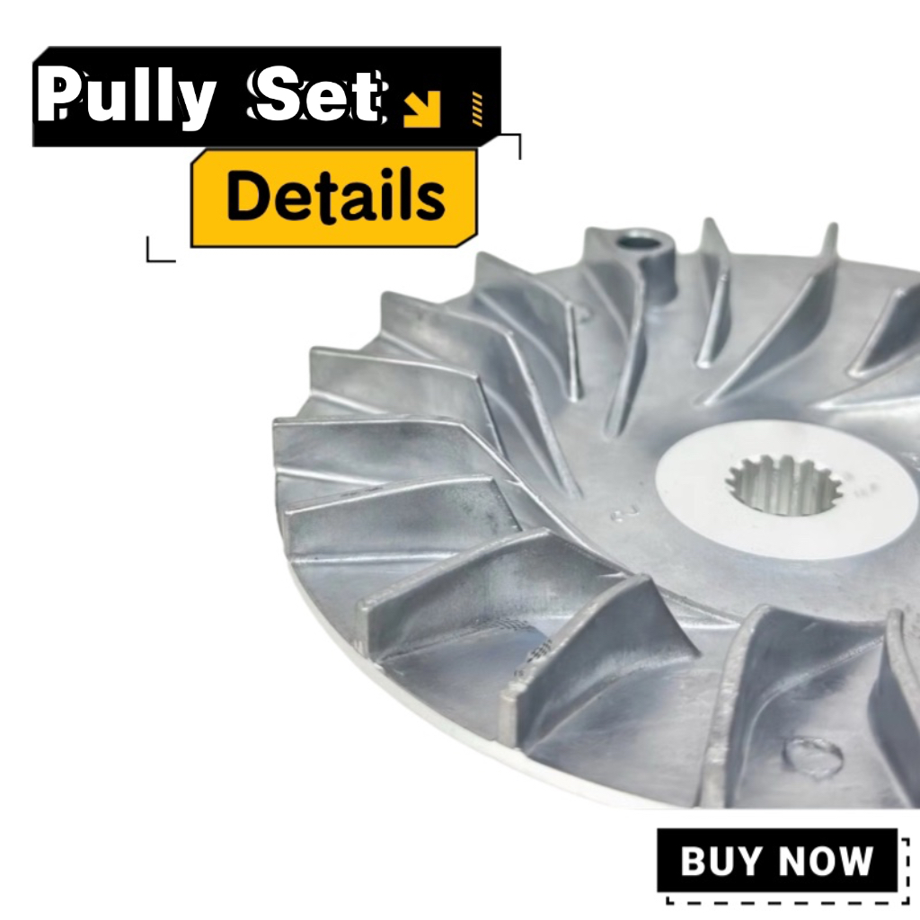 CS Motorcycle drive pulley set Mio Sporty, Gy6 125, Skydrive, Mio soul ...