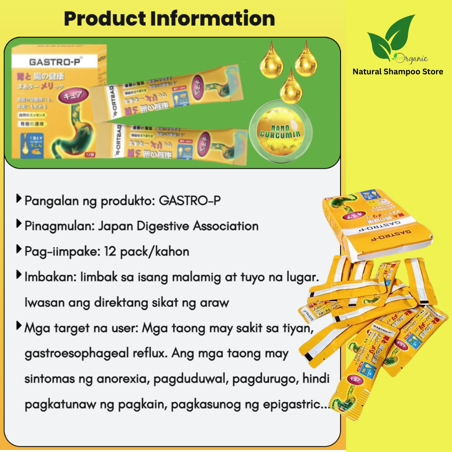 GASTRO-P Natural Remedy for Acid Reflux And Stomach Ulcers – Fast ...