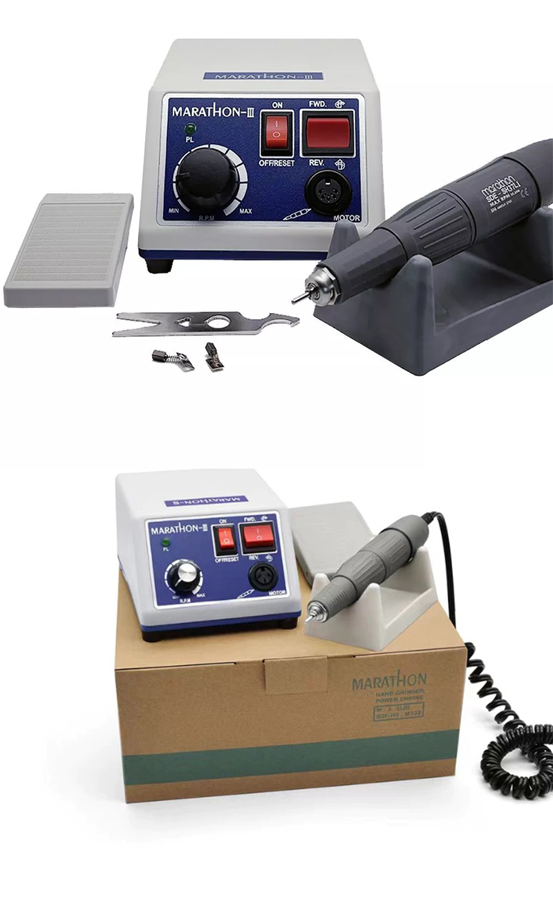 Dental Lab MARATHON Micromotor Machine N3 + E-Type Micro Motor ...