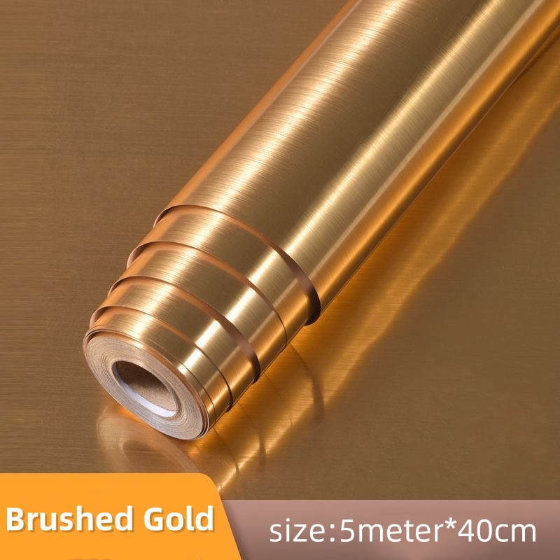 AB - Self-adhesive brushed gold and silver stickers, refurbish ...