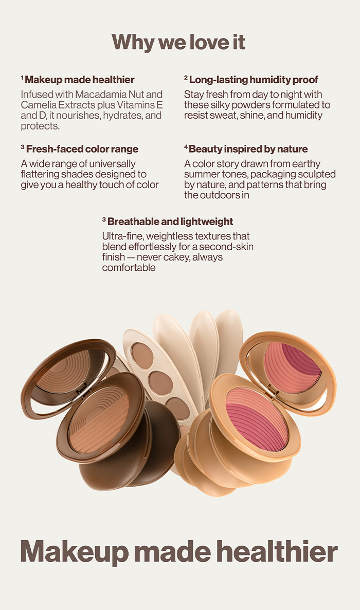 Sunnies Face Healthy Touch Bronzer Duo [Two-Tone Powder Bronzer ...