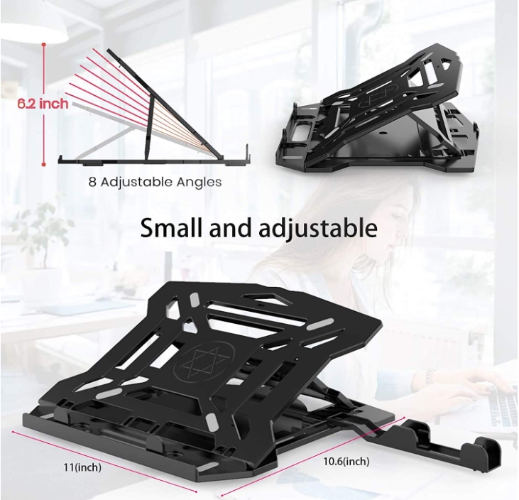 N2 360 Rotating Air Ventilation Adjustable Laptop Stand Height ...