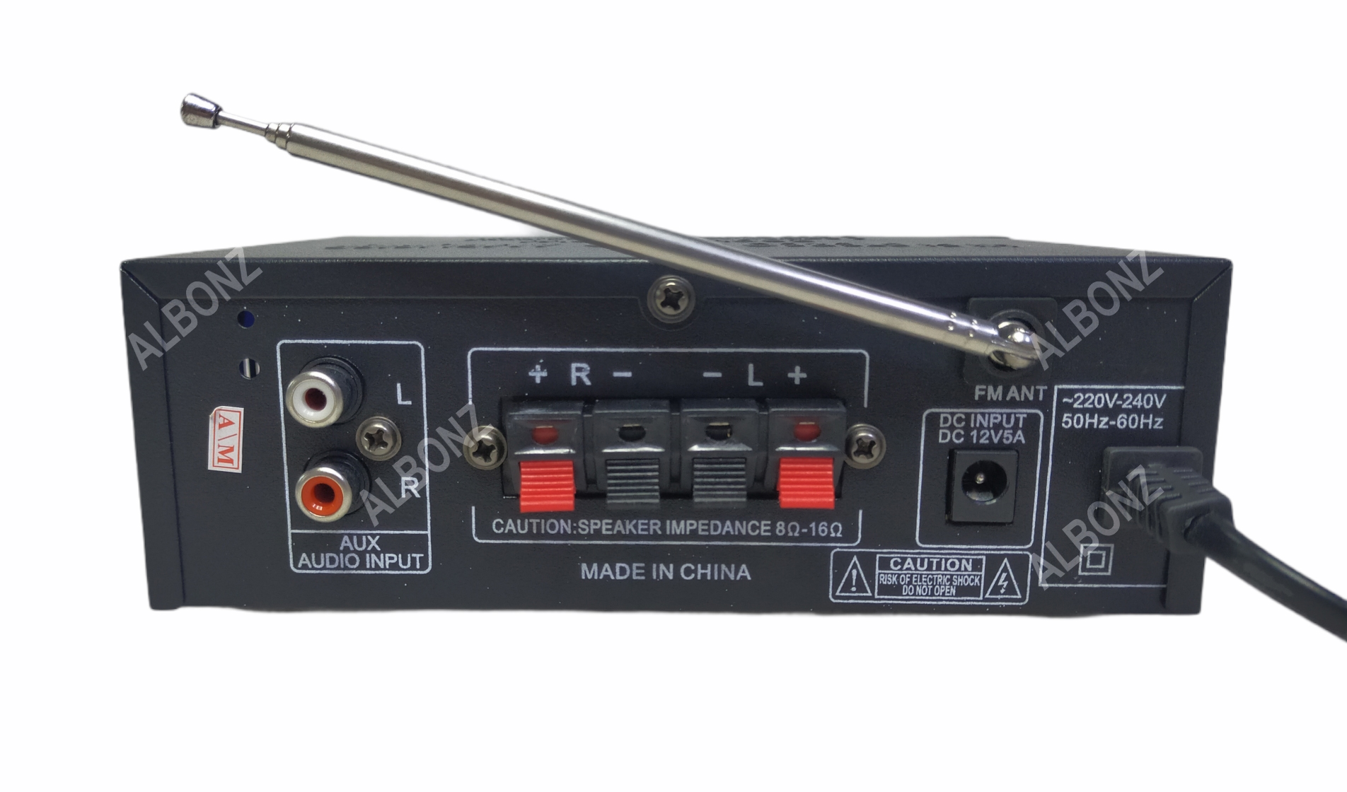 Amplifier Car Stereo AK-699 BT with Bluetooth/USB/TF/FM Hi-Fi Stereo ...