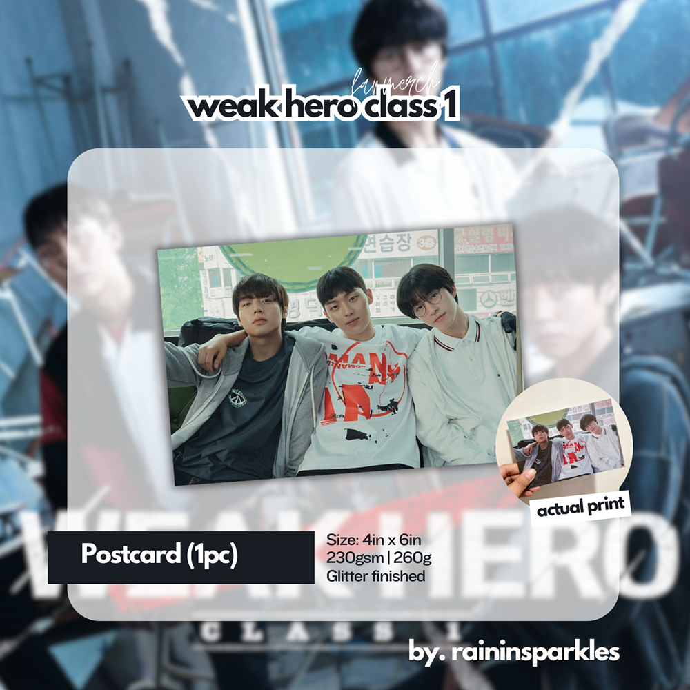 KDRAMA - Weak Hero Class Fan Merch | Shopee Malaysia