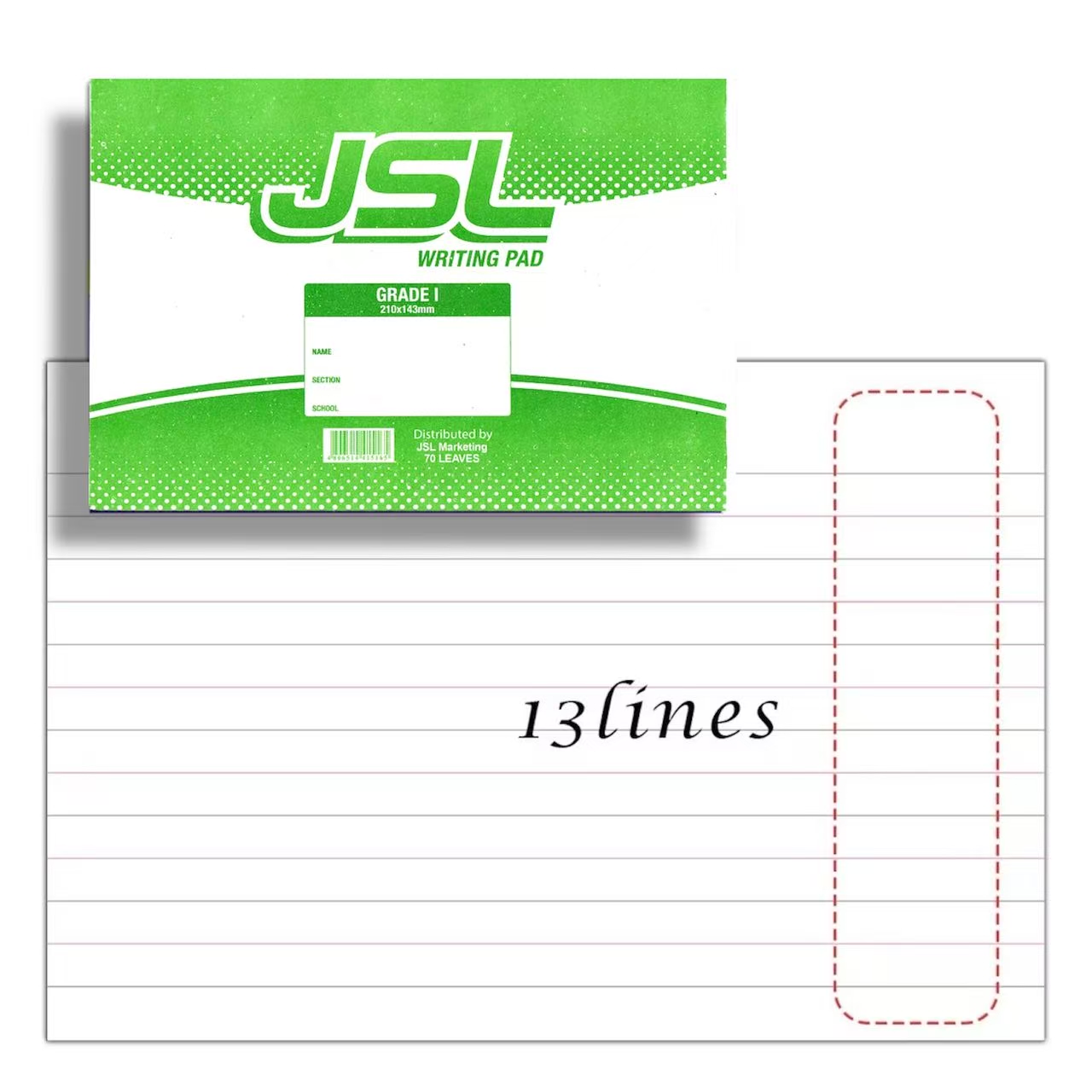 10pcs/Pack Pad Paper Writing pad / Grade 1 / Grade 2 / Grade 3 / Grade ...