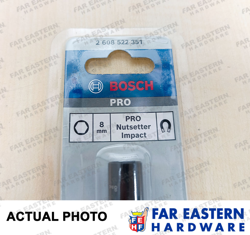 BOSCH Pro Impact Tekscrew Adaptor Nut Setter 8mm 2 608 522 351 RBAC ...