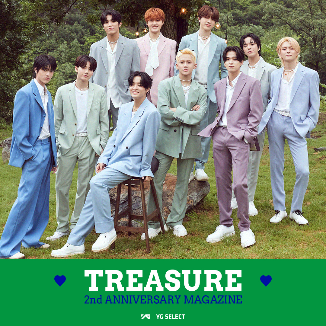 OFFICAL (Unsealed) TREASURE 2nd ANNIVERSARY MAGAZINE PHOTO BOOK K-POP ...