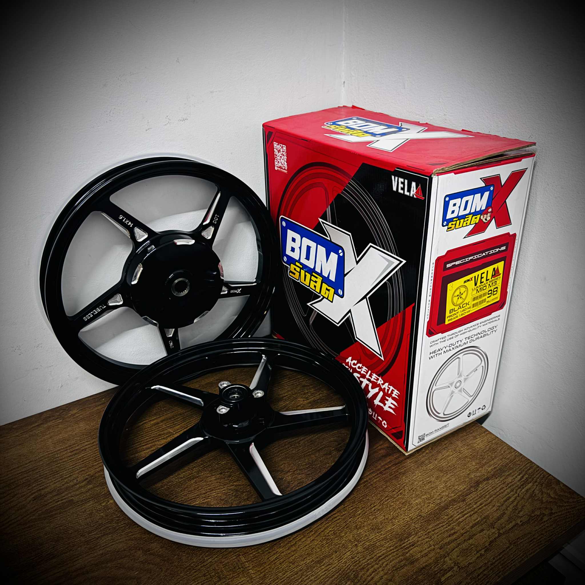 BOM RANGSIT BomX VELA mags for MIO I 125 - SOLD AS BRAND NEW | Shopee ...