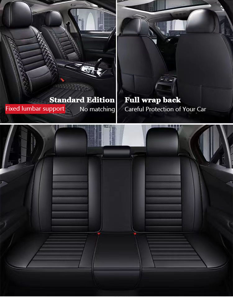 Toyota Hilux exclusive leather seat cover / massage design ...