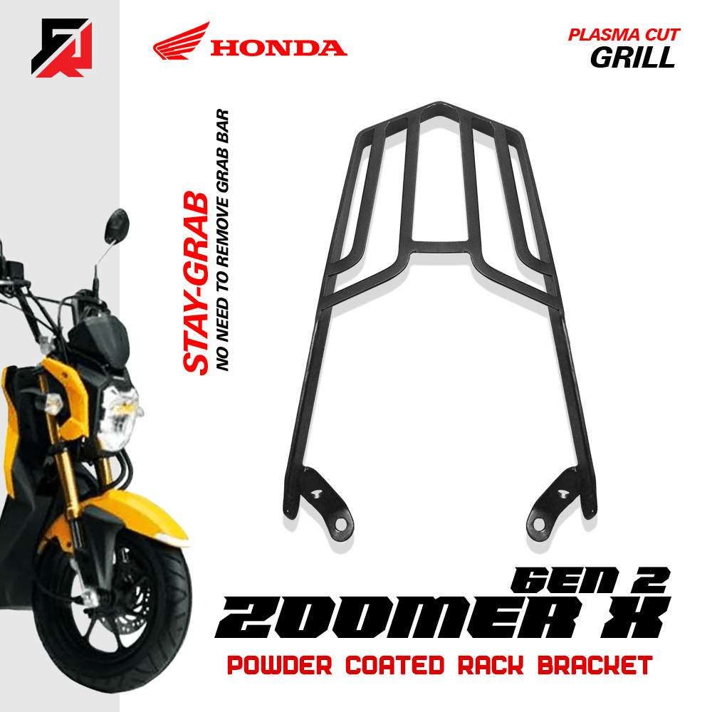 HONDA ZOOMER X GEN 2 TOP BOX BRACKET/ HEAVY DUTY/ POWDER COATED ...