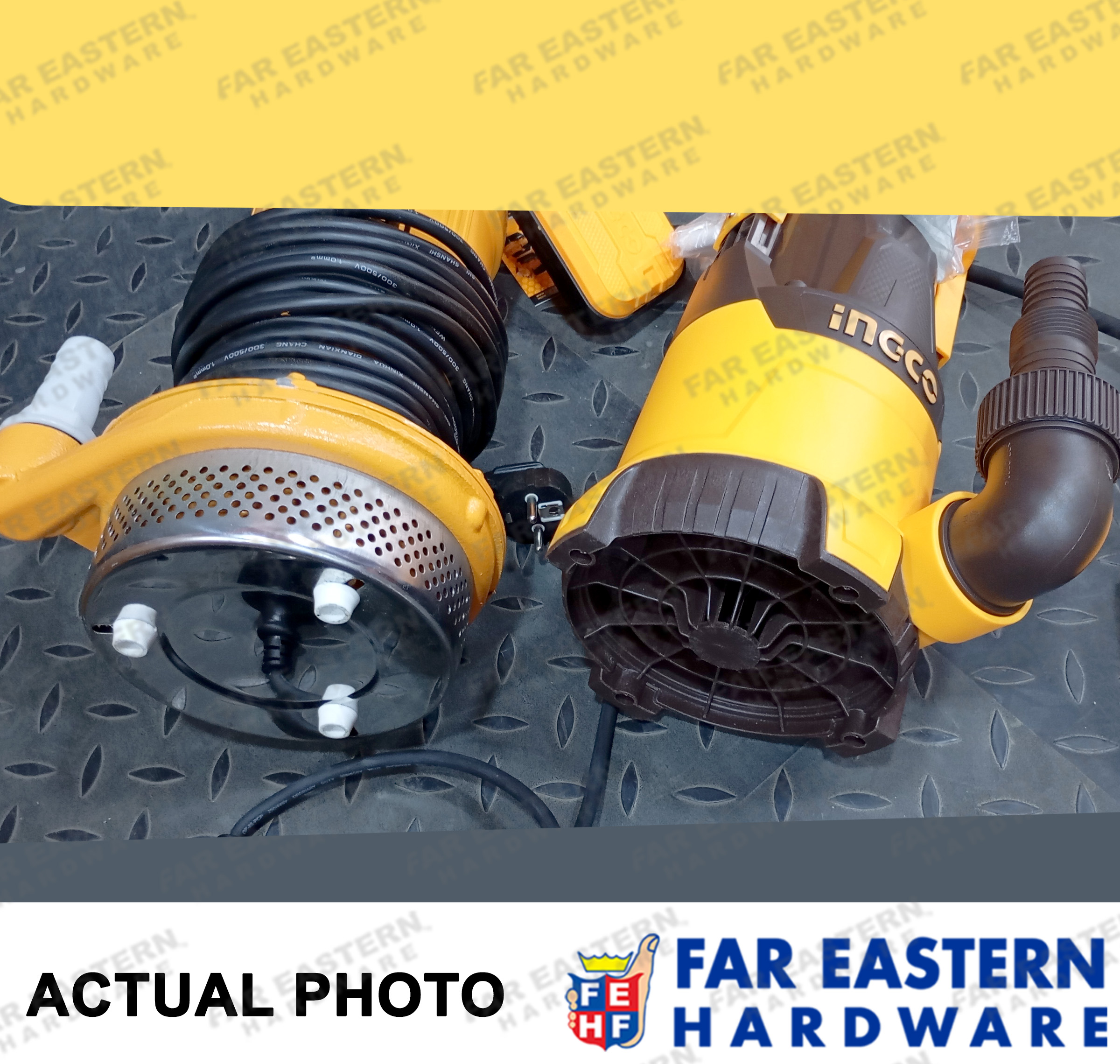 INGCO Submersible Pump for Clean Water 1/2HP SPC4008-5 | 1HP SPC7508-5 ...