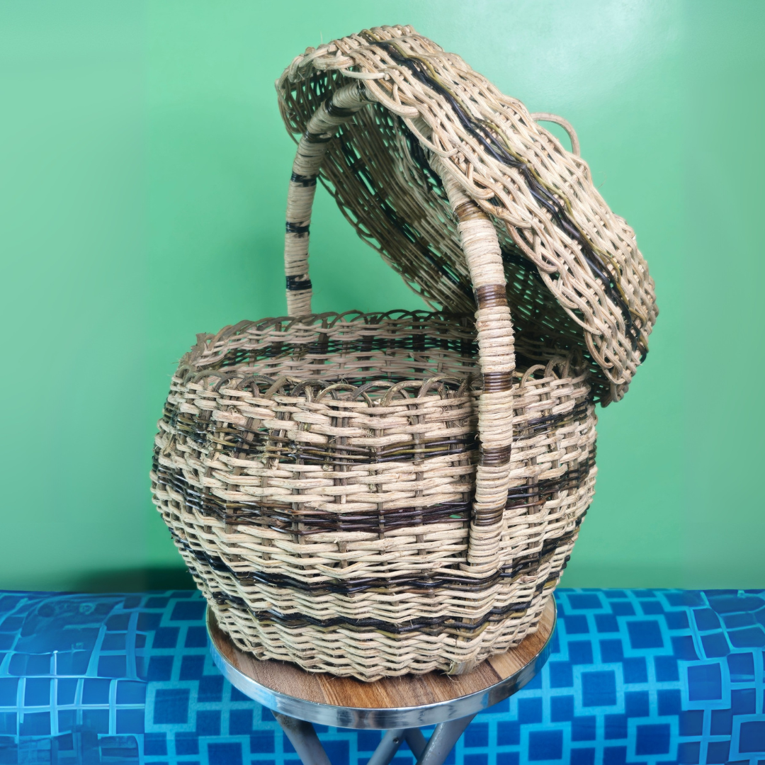 Native Nito Basket – Handwoven Filipino Fruit & Storage Basket | Eco ...