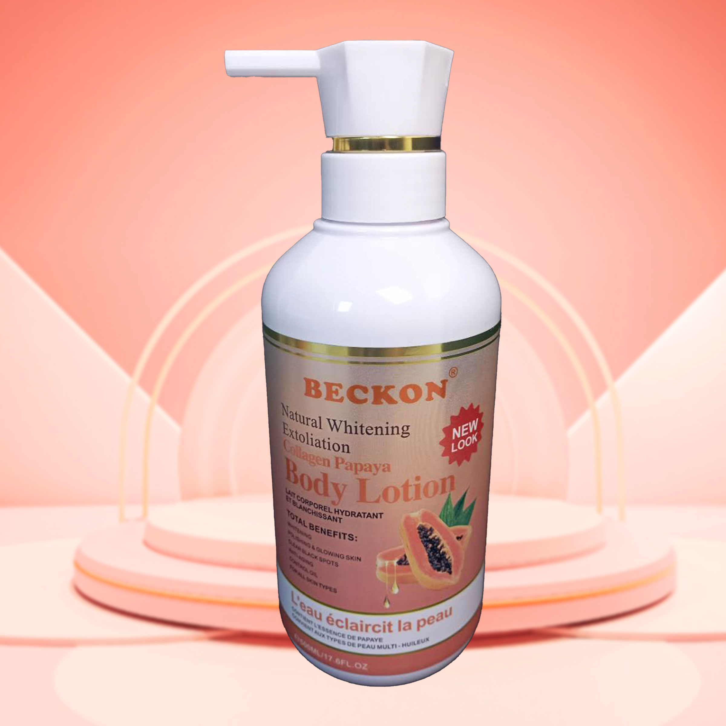 500ML BECKON NATURAL COLLAGEN BODY LOTION | Shopee Malaysia