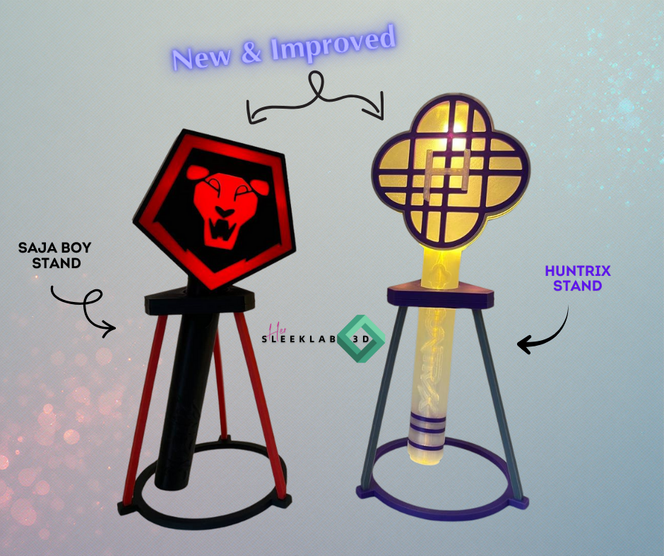 HERSLEEKLAB 3D PRINTED INSPIRED HUNTRIX LIGHTSTICK WITH LIGHT I FROM ...