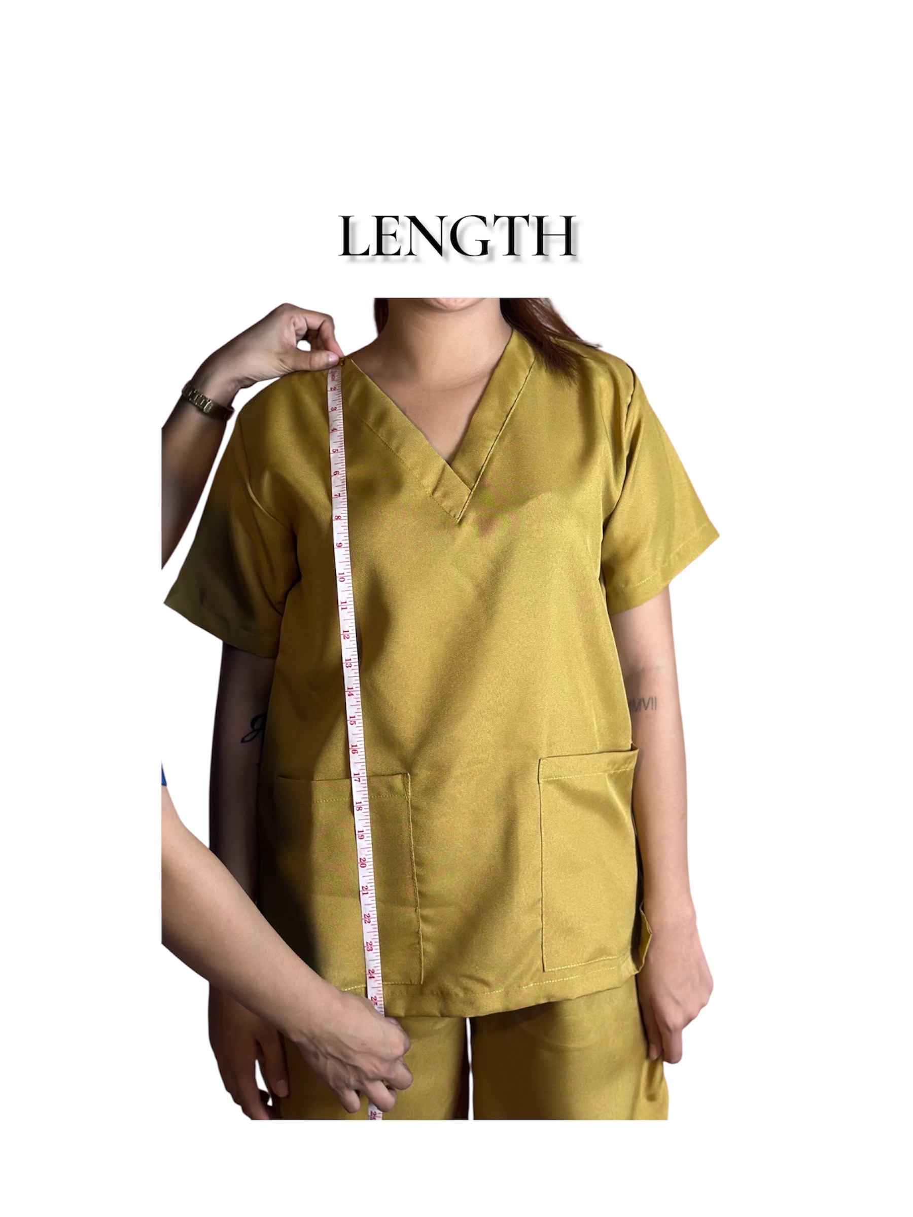Scrub Suit Terno: unisex High-Quality Medical, Caregiver & Spa Uniform ...